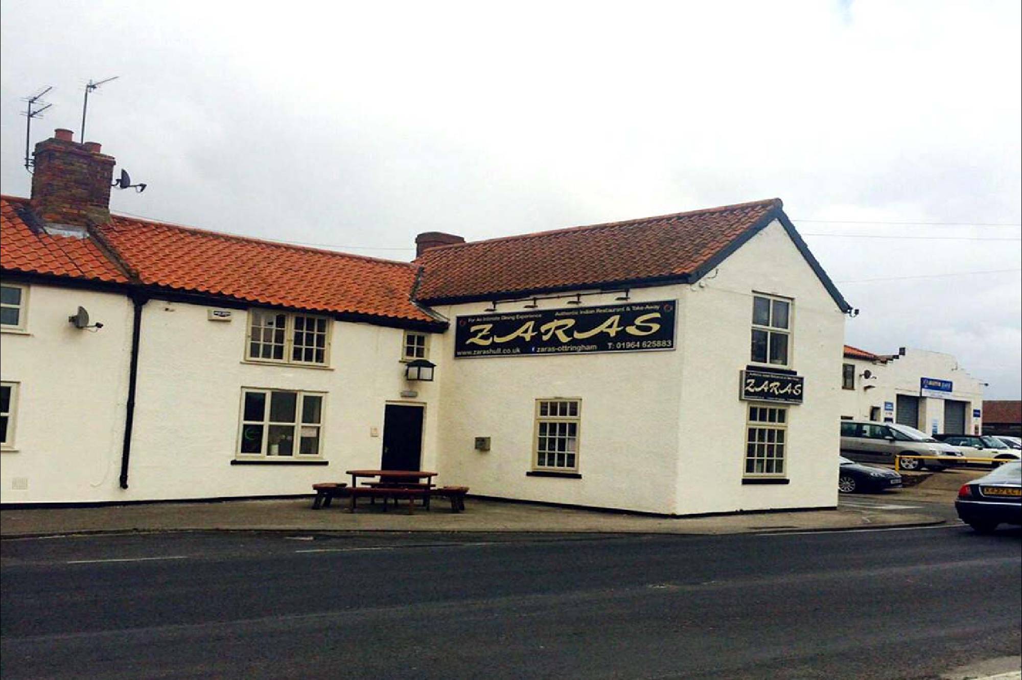 Zaras Indian Restaurant Takeaway Menu In Ottringham